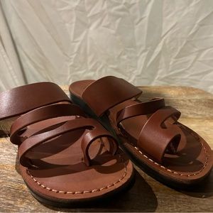 jerusalem | Shoes | Jerusalem Leather Toe Strap Sandals Stunning | Poshmark